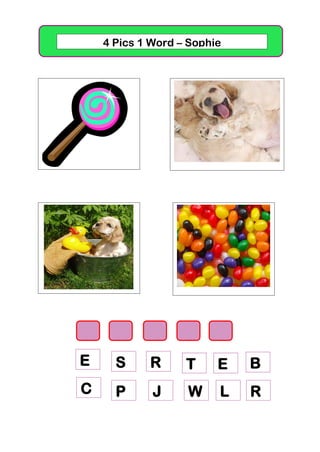 4 pic 1 word | PDF