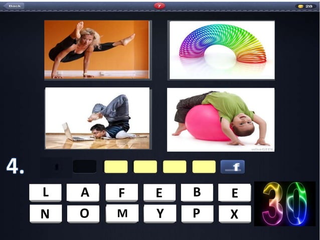 4 Pics 1 Word.pptx | Bodybuilding | Sports
