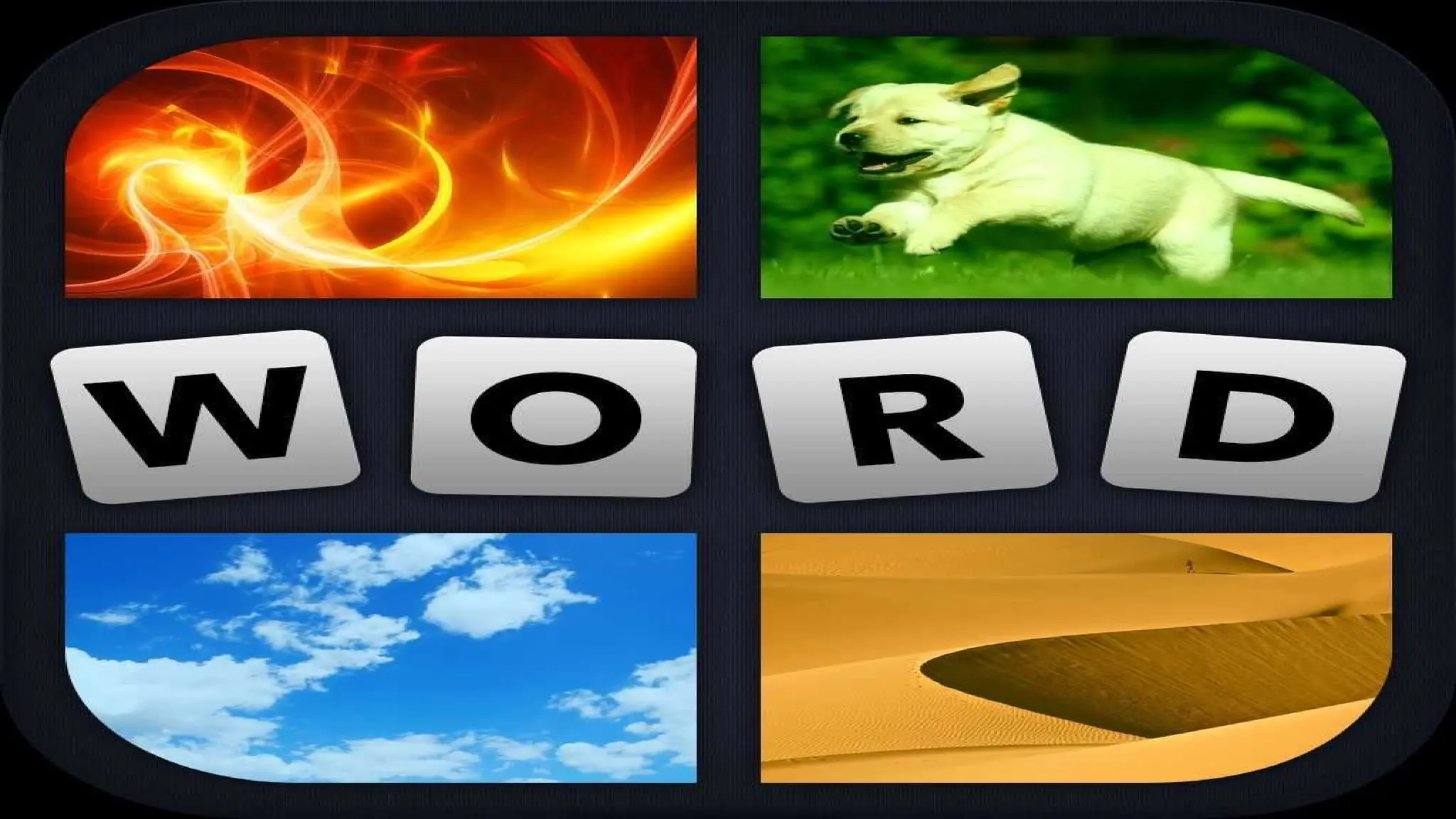 4 (Four) PICTURES 1 (One) WORD FUN GAME! | PPT