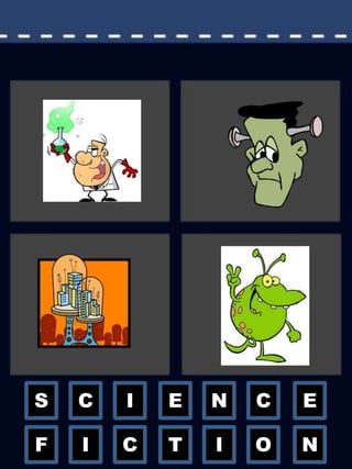 4 PICS 1 word game for games gamified ppt | PPTX