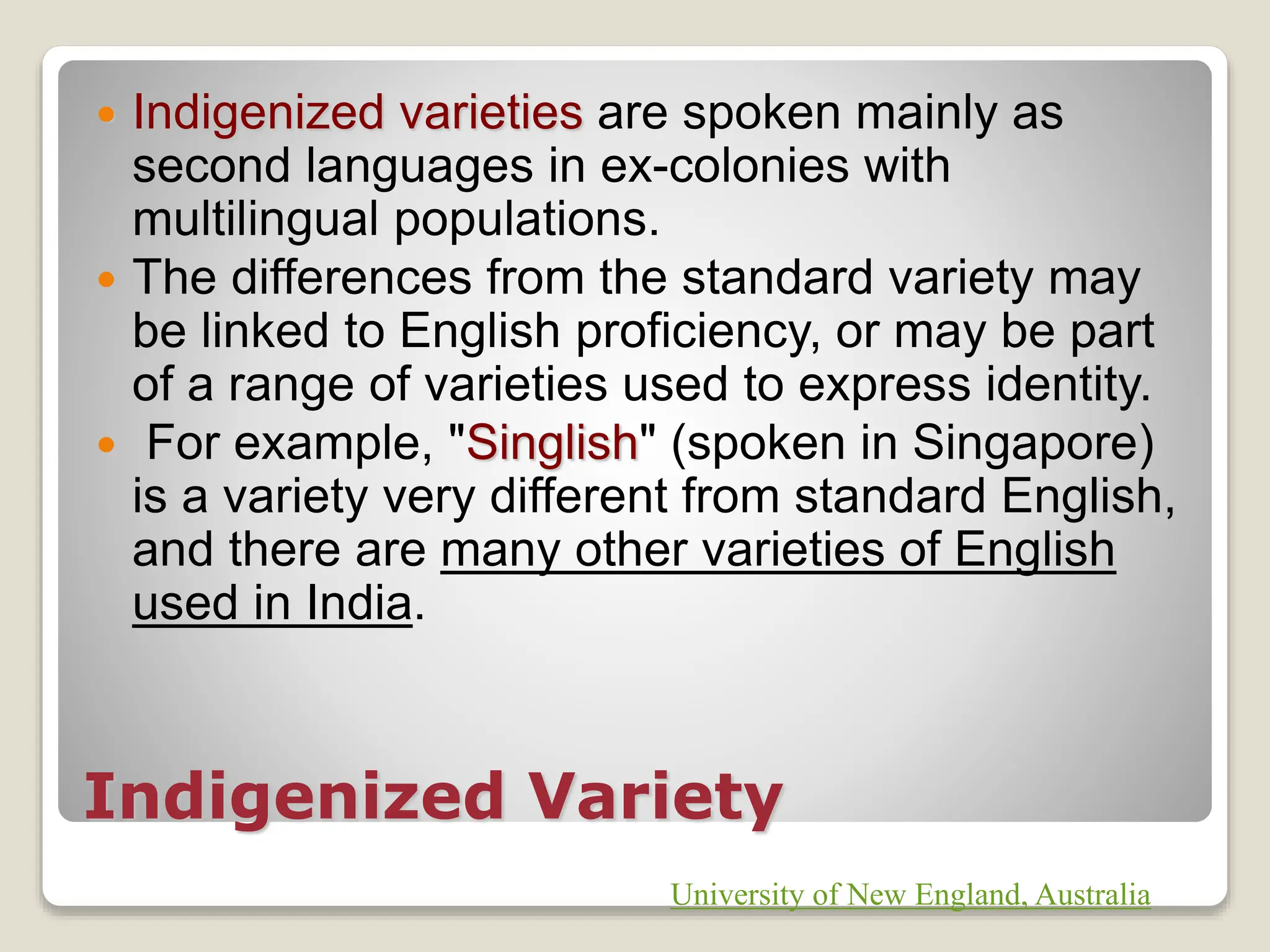 Pidgins Creoles Regional Dialects, Minority Dialects Varieties | PPTX