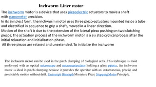 4 piezoelectric properties inchworm linear motor | PDF