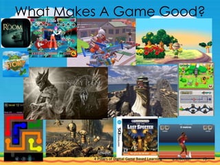 4 Pillars of DGBL: A Structured Rating System for Games for Learning | PPTX