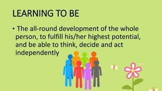 4 Pillars of Learning | PPT