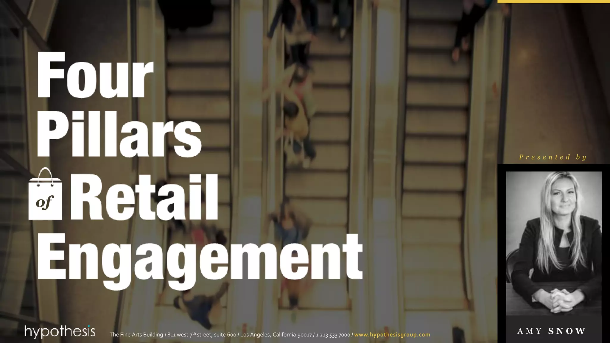 4 Pillars of Retail Engagement | PPTX