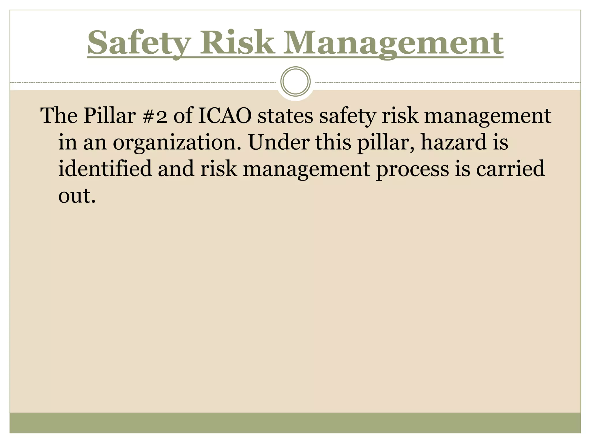 4 Pillars of Safety Management System | PPTX