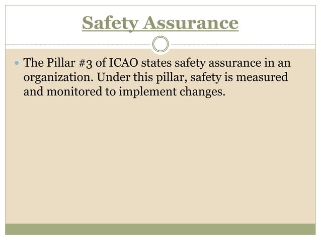 4 Pillars of Safety Management System | PPT