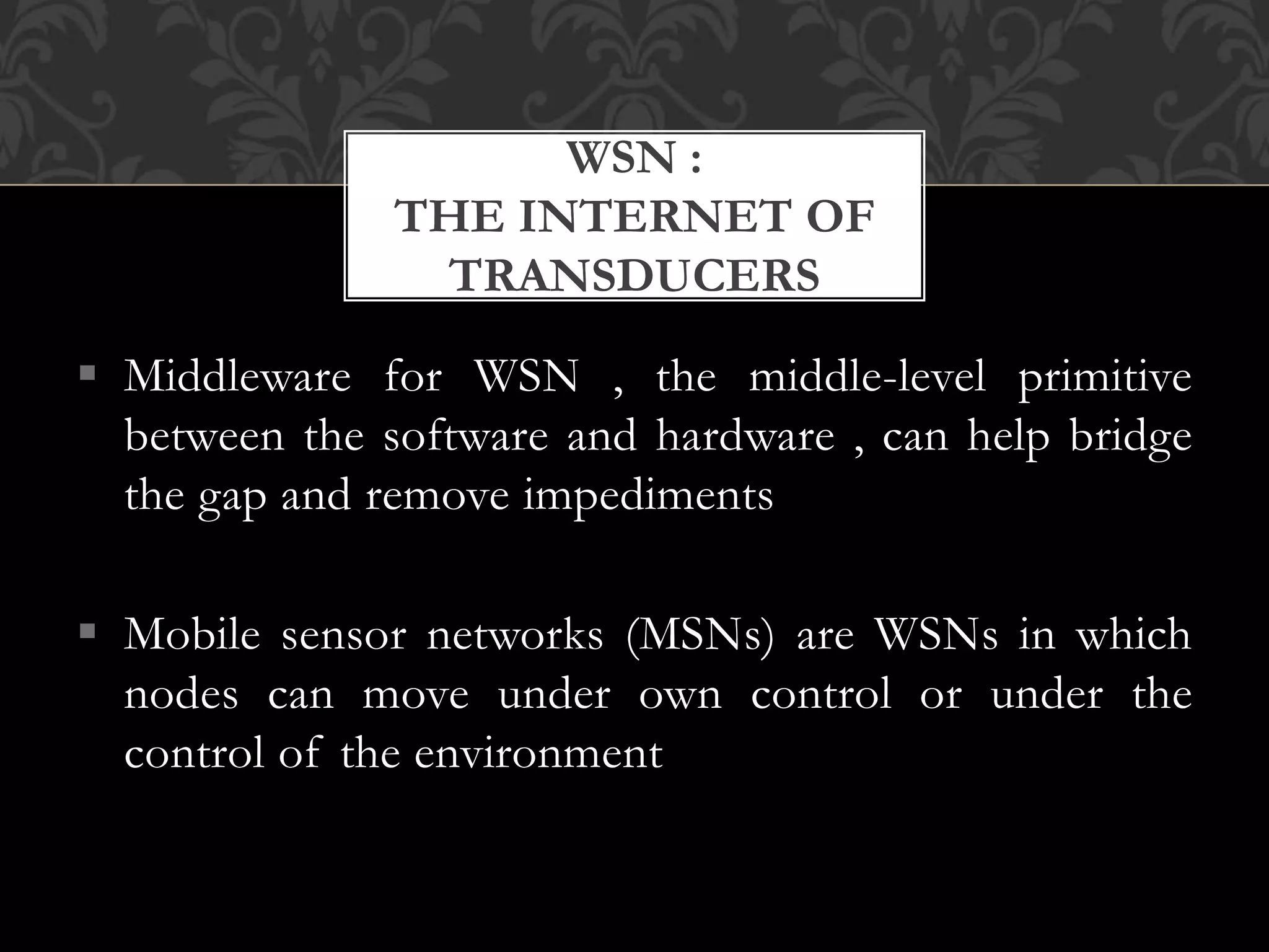 4 pillers of iot | PPTX