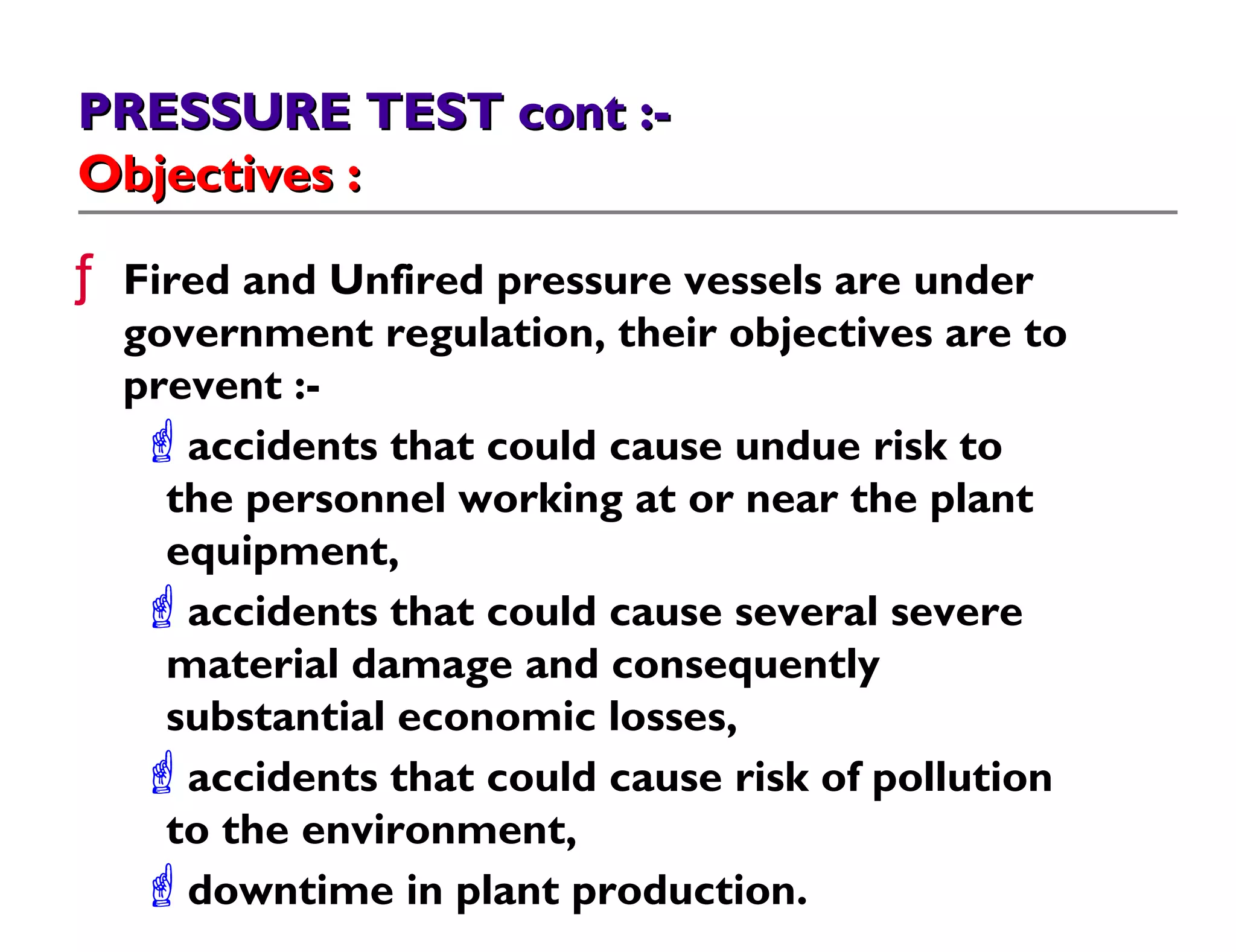 pipefitting pressure-test | PPT