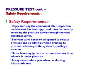 pipefitting pressure-test | PPT