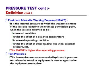pipefitting pressure-test | PPT