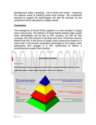 4PL Biz Module | PDF