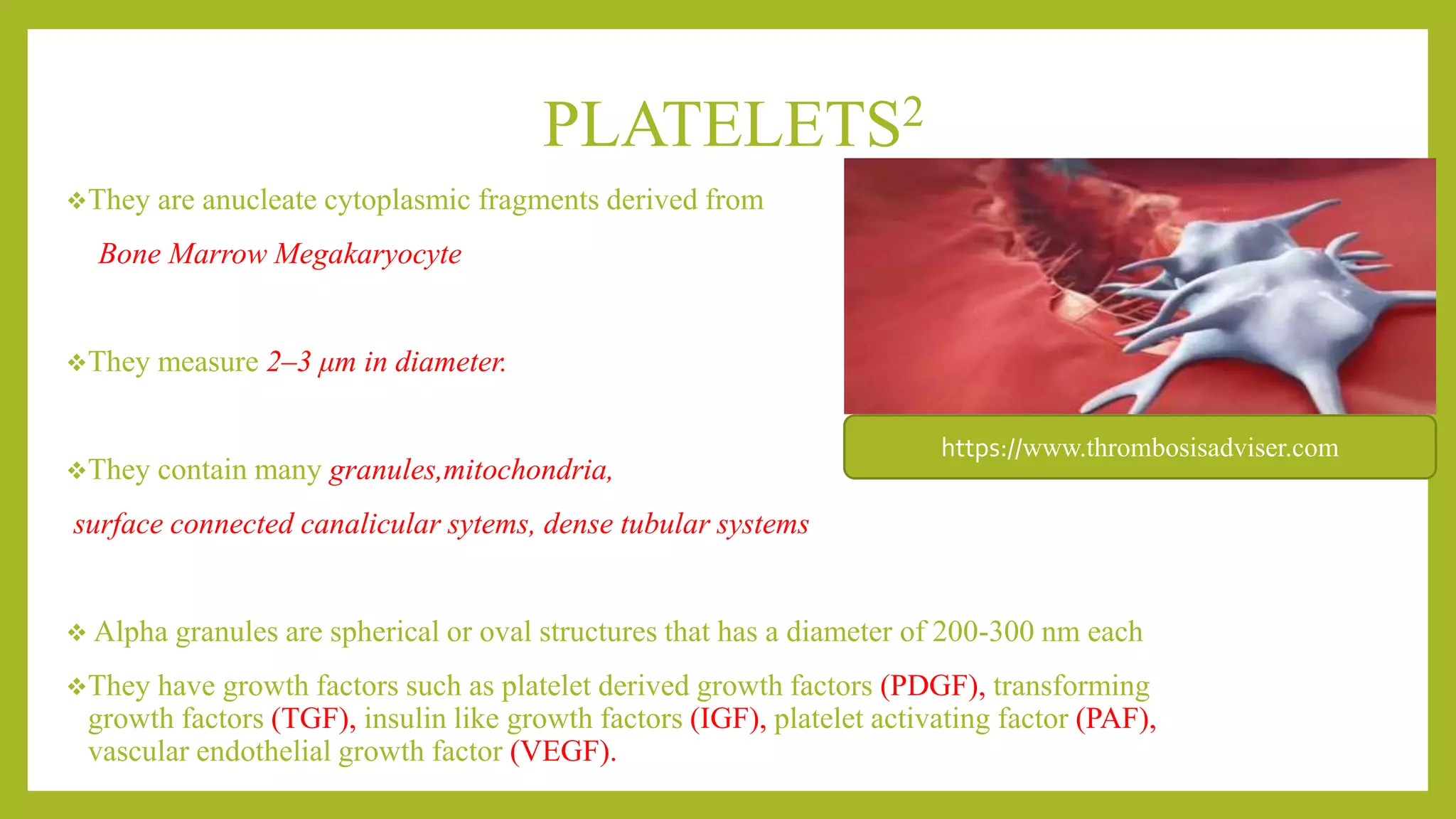 platelet concentrates | PPTX
