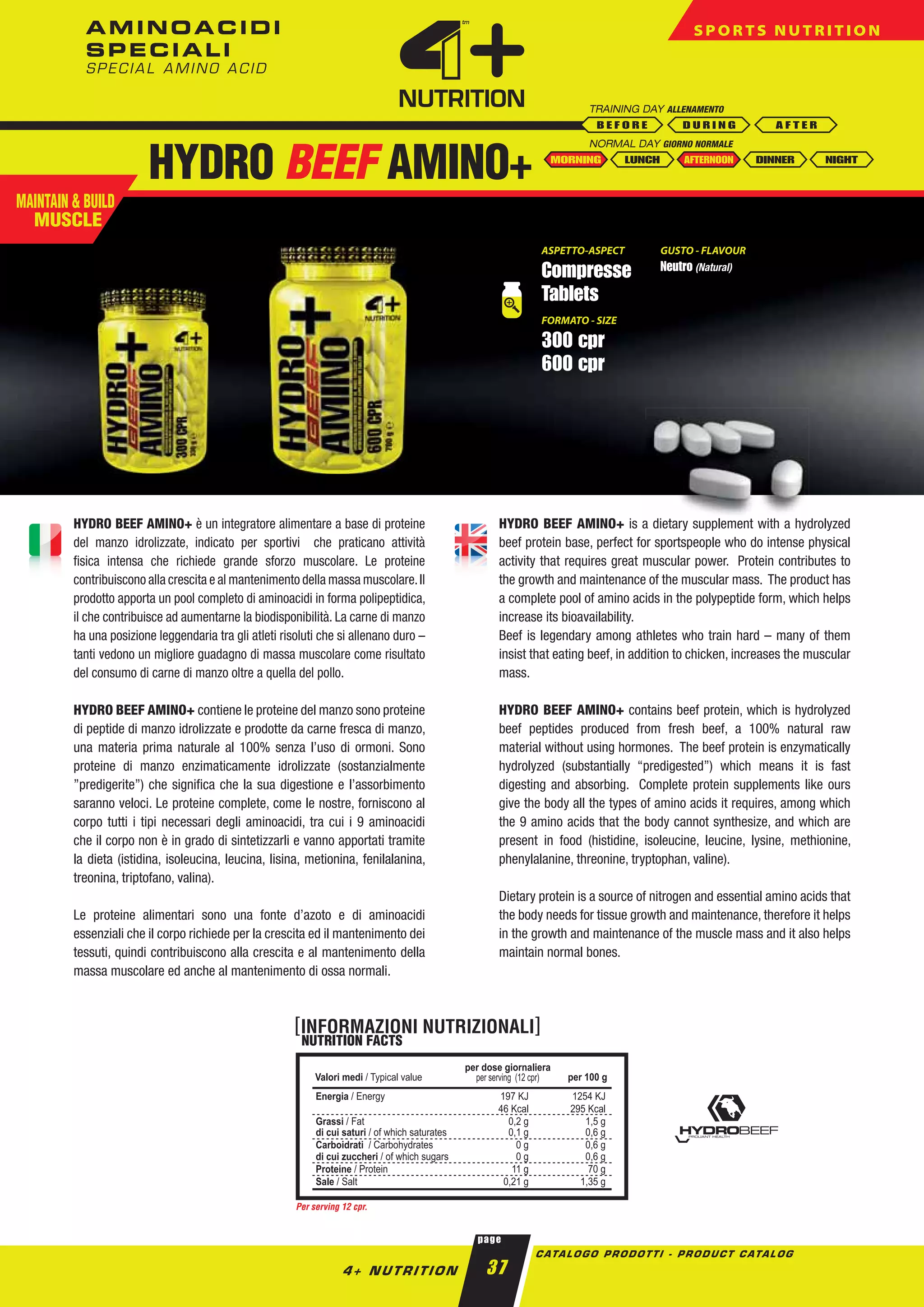 4 Plus Nutrition - Catalogo 2016 | PDF