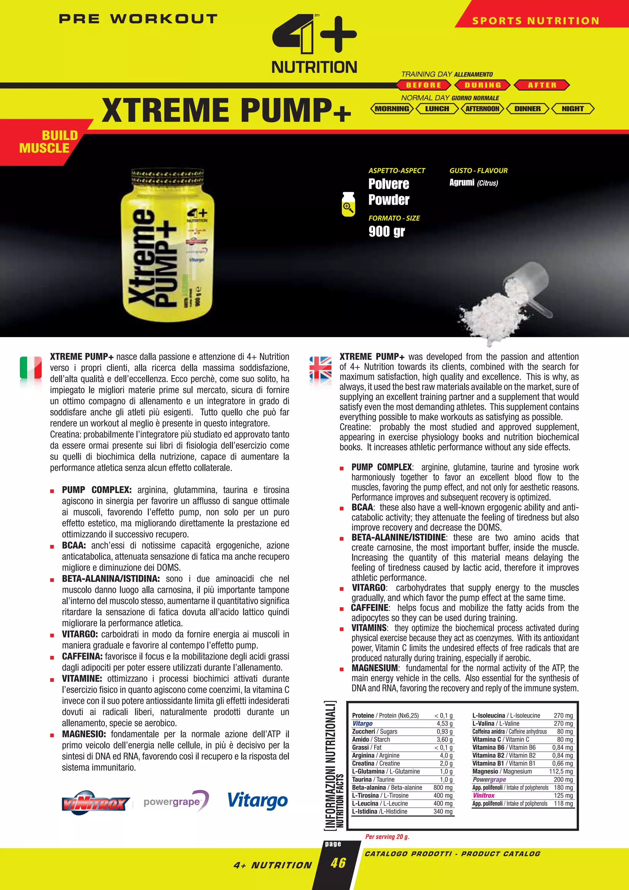 4 Plus Nutrition - Catalogo 2016 | PDF