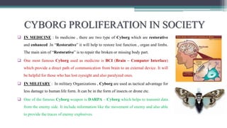 Technical Seminar on CYBORG | PPT