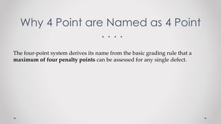 4 Point Fabric Inspection System in Textile Industry | PDF