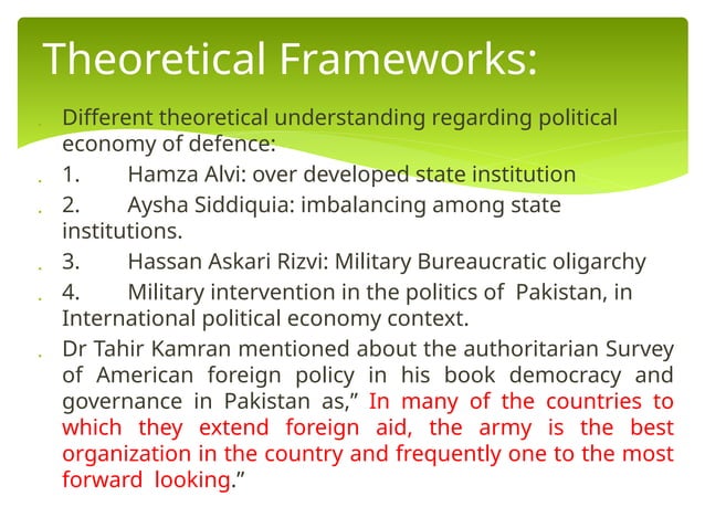Political Economy of defense in Pakistan.pptx