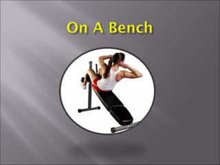 4 poses of effective sit up exercise | PPT