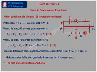 Potentiometer Experiment 1 | PPTX