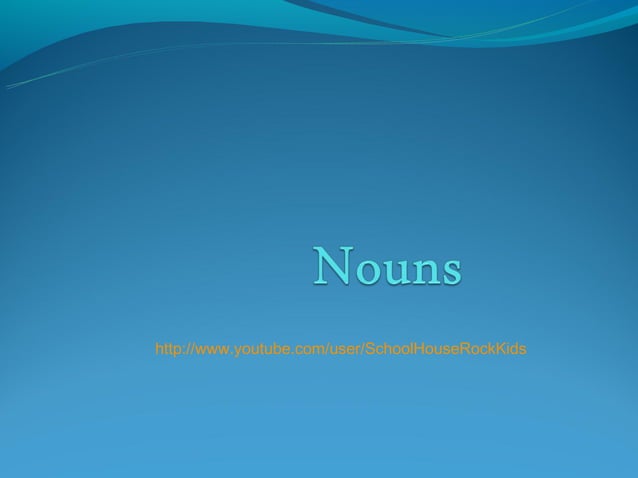 4 power point nouns | PPT