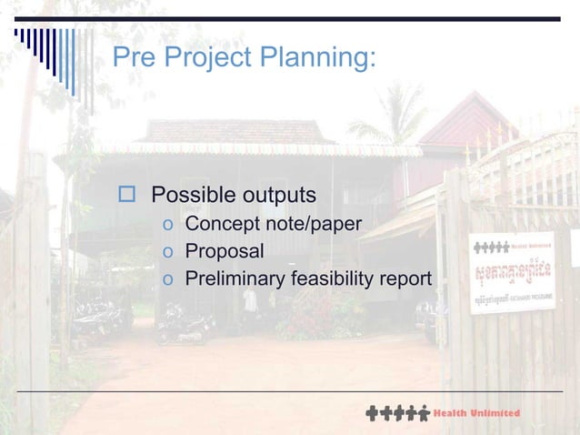 4 Project Pre-Planning & Stakeholder Analysis | PPT