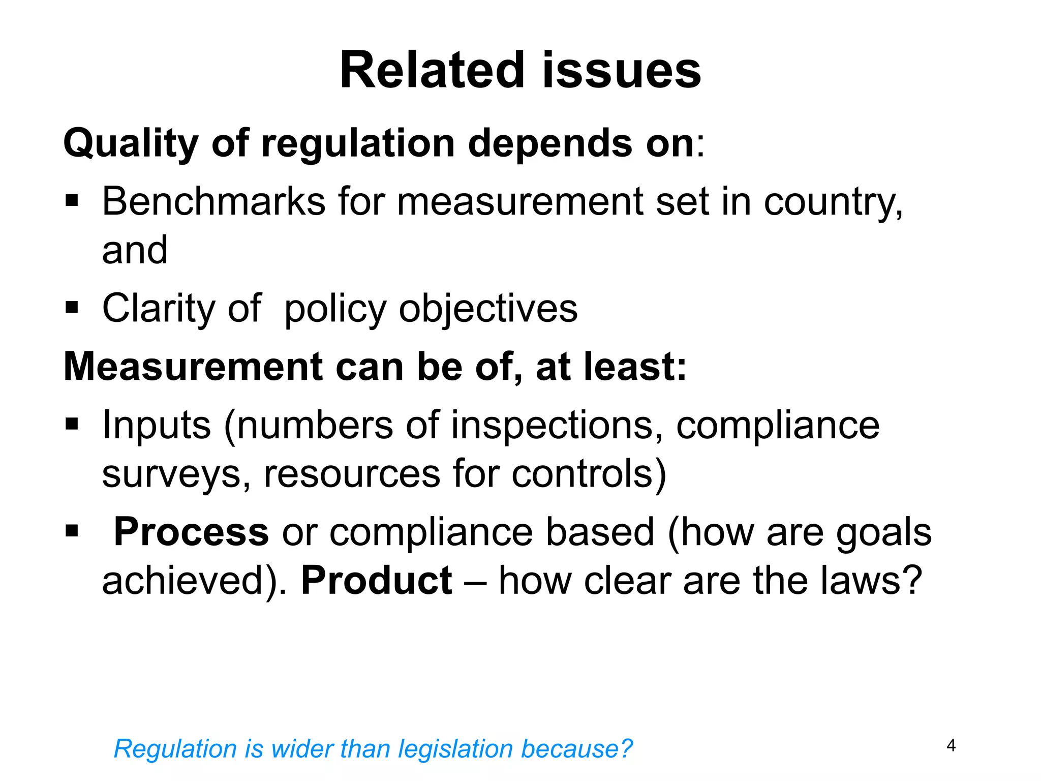4 Principles and Policies for Good Policy Making and Legislative ...