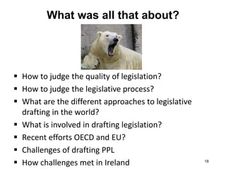 4 Principles and Policies for Good Policy Making and Legislative ...