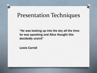 Presentation Skills Part 1 | PPTX