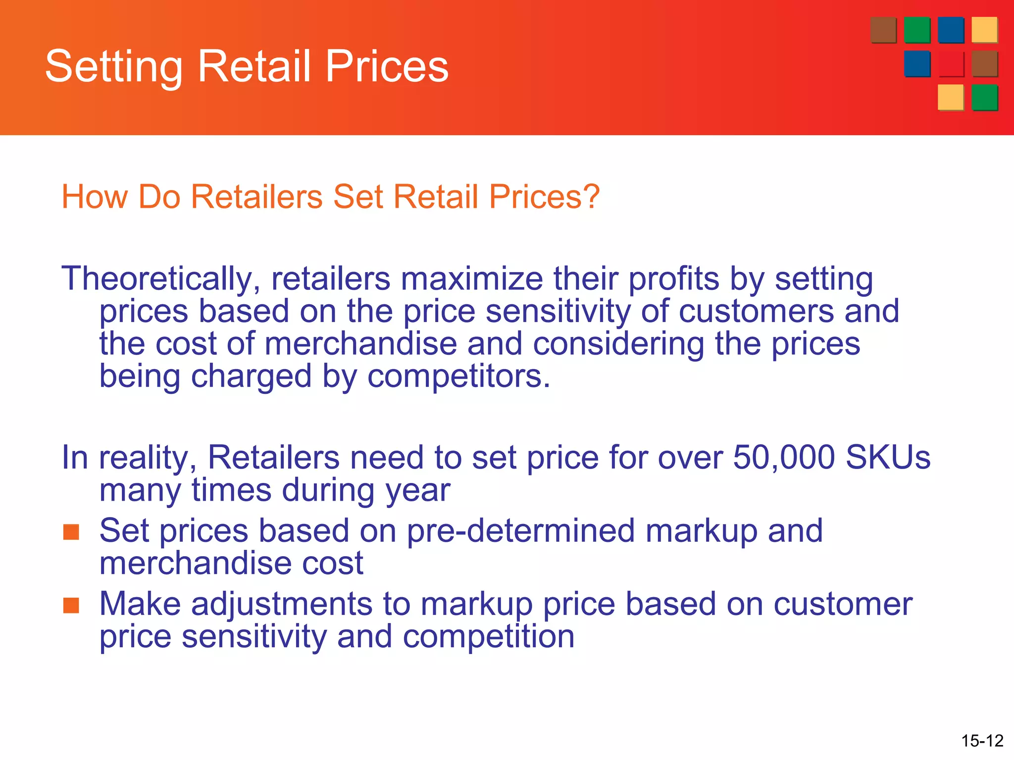 Retail Pricing | PPT