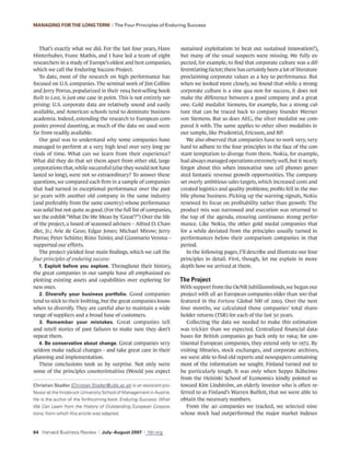 4 principles for enduring success | PDF