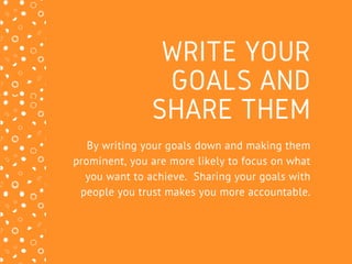 4 Principles of Powerful Goal Setting | PPT