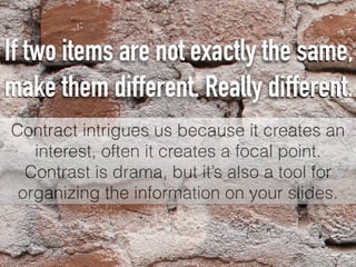 4 principles of visual presentation design | PDF