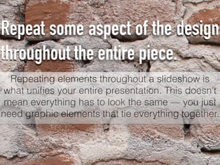 4 principles of visual presentation design | PDF