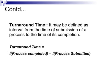 Process Scheduling | PPT