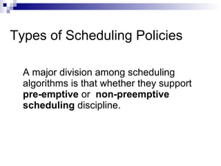 Process Scheduling | PPT
