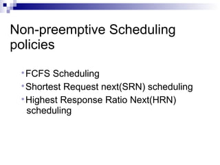 Process Scheduling | PPT