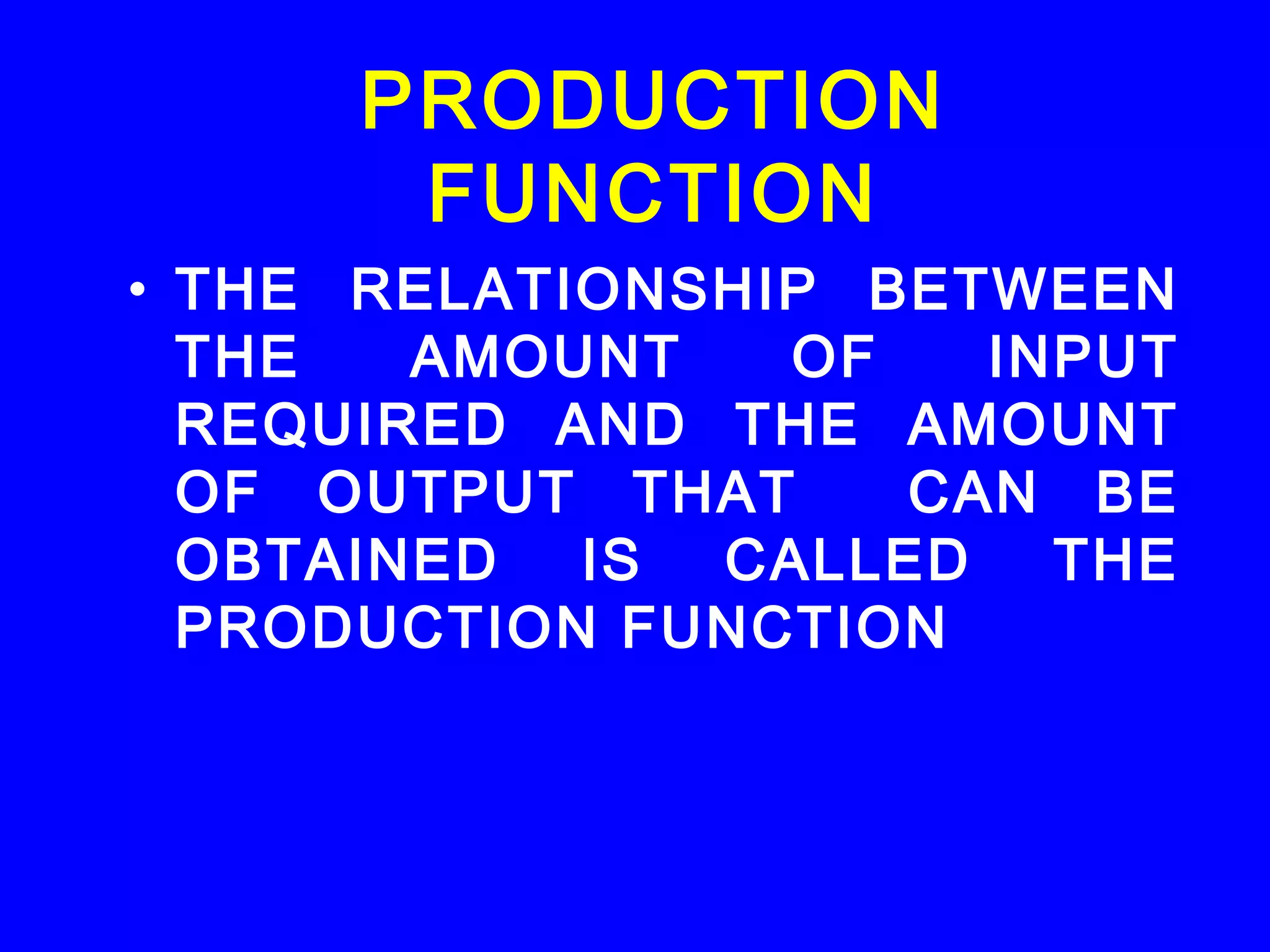 production functions.ppt_isoquants | PPT