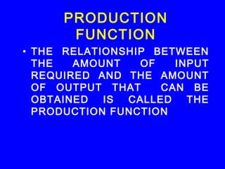 production functions.ppt_isoquants | PPT