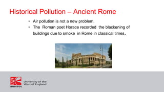 Routes to Clean Air 2015 - Prof. Jim Longhurst | PPT