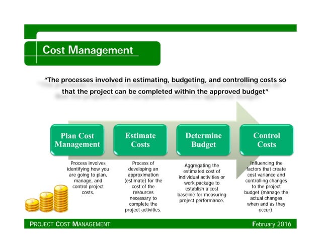 PMP_Project Cost Management | PDF