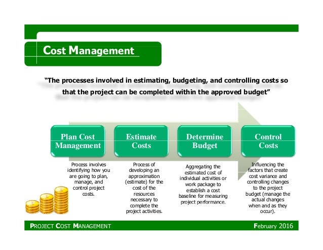 Pmp cost management - felikidentity