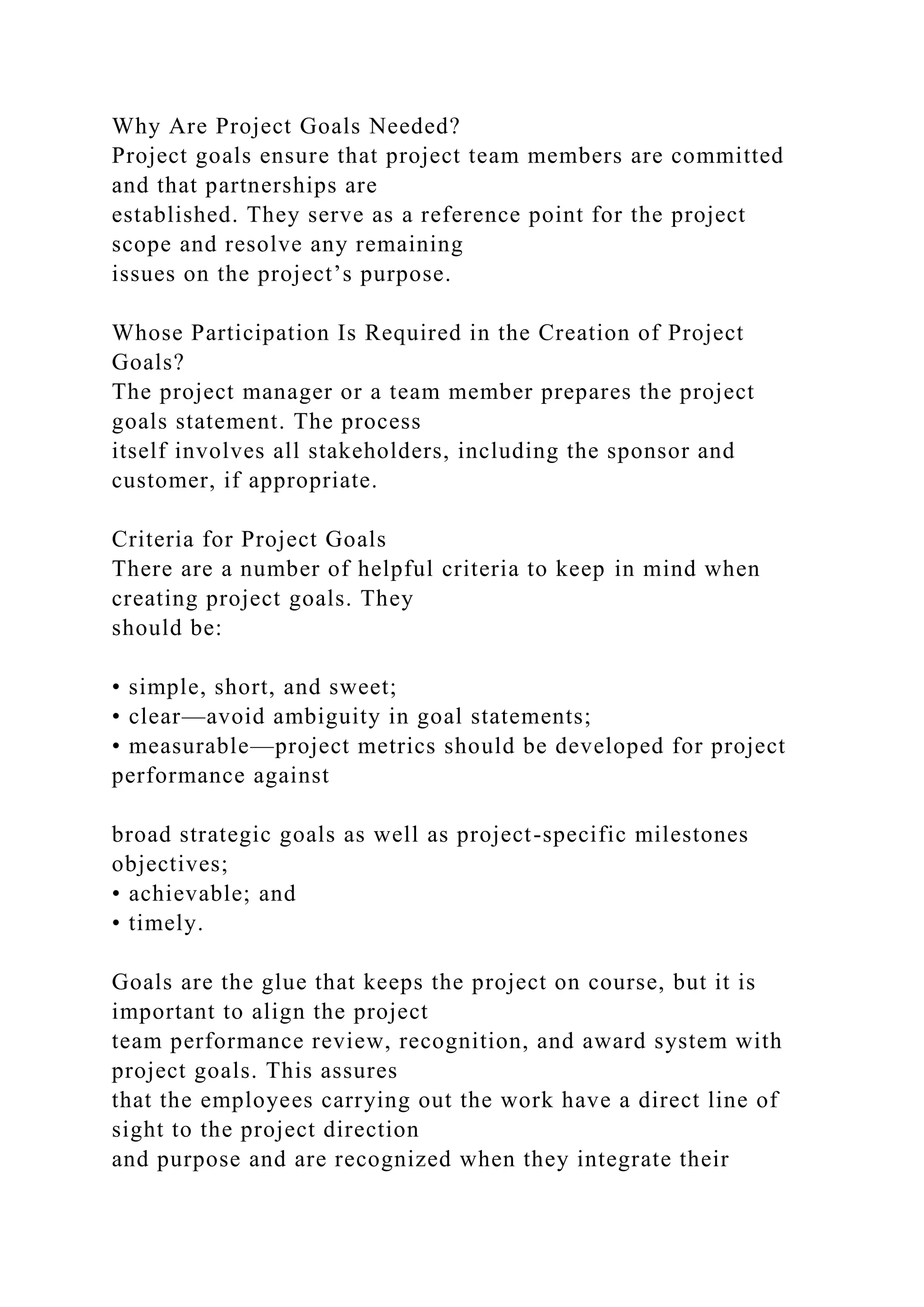 4 Project Goals, Scope, and CharterChaosDigital VisionGe.docx