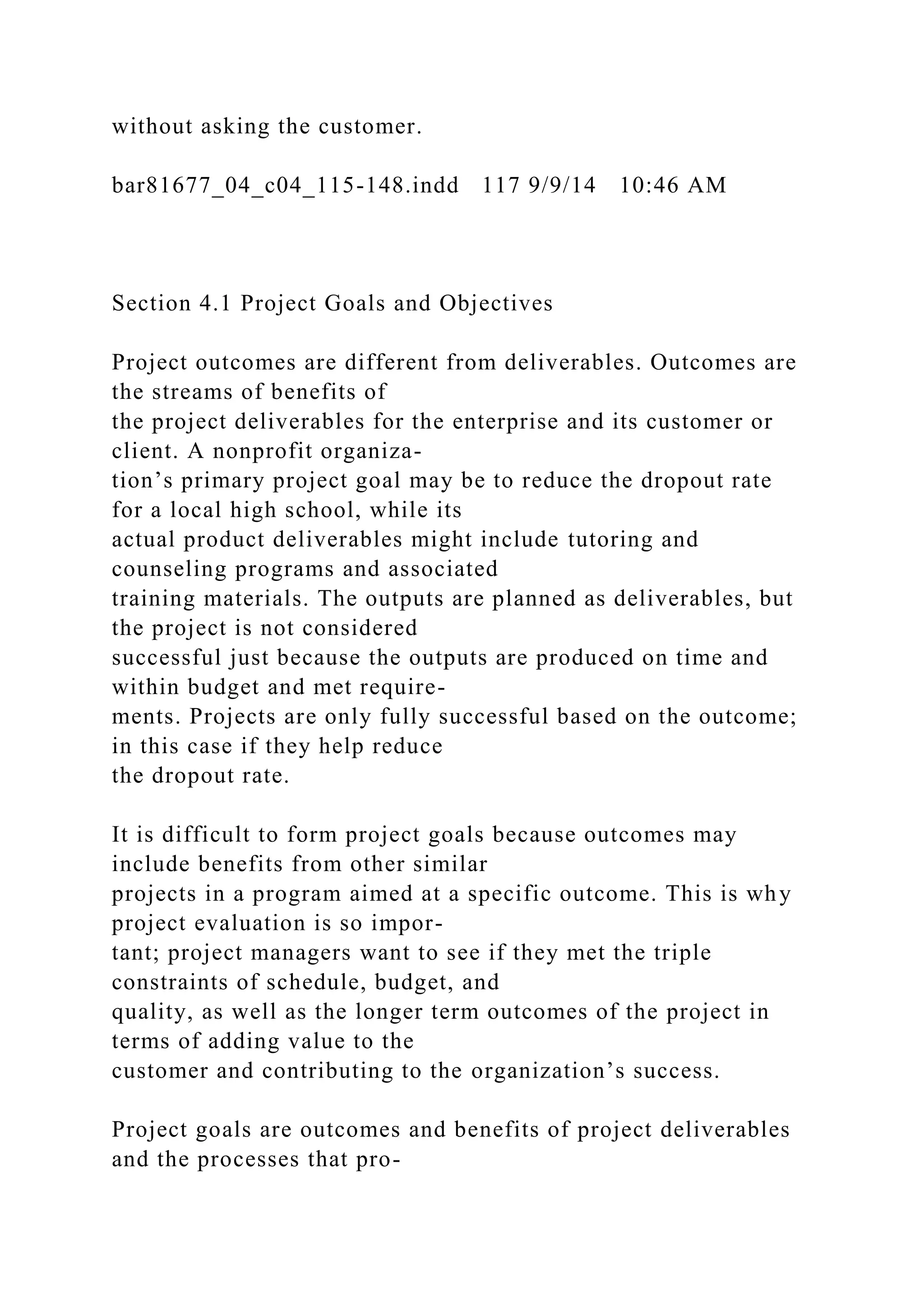 4 Project Goals, Scope, and CharterChaosDigital VisionGe.docx