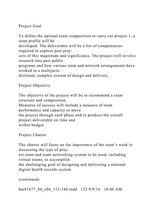 4 Project Goals, Scope, and CharterChaosDigital VisionGe.docx