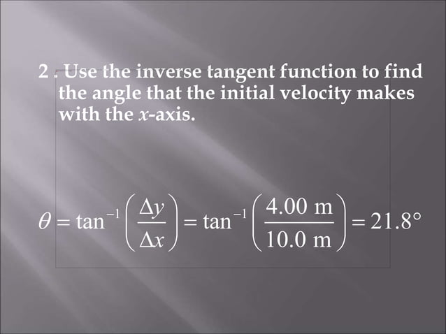 Physics Class Introduction To Projectile Motion Ppt