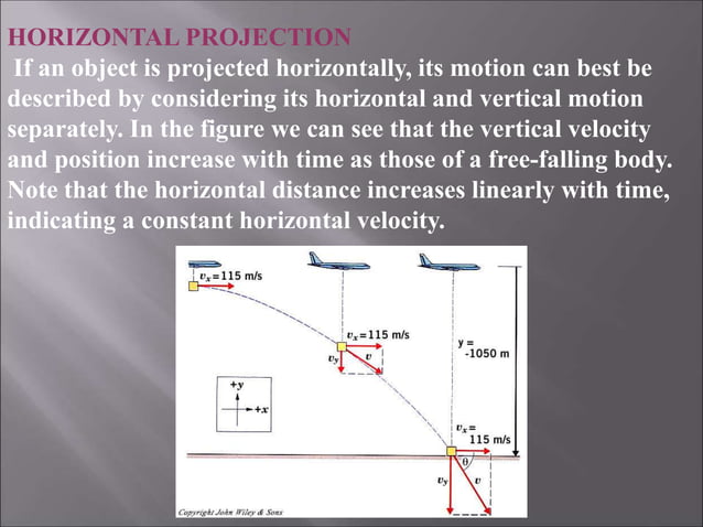 Physics class Introduction to Projectile motion | PPT | Free download