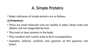 Protein it's composition and it's classification | PPTX