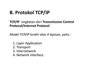 4 protokol jaringan komputer | PPT