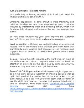 4 proven ways to optimize the customer journey | PDF